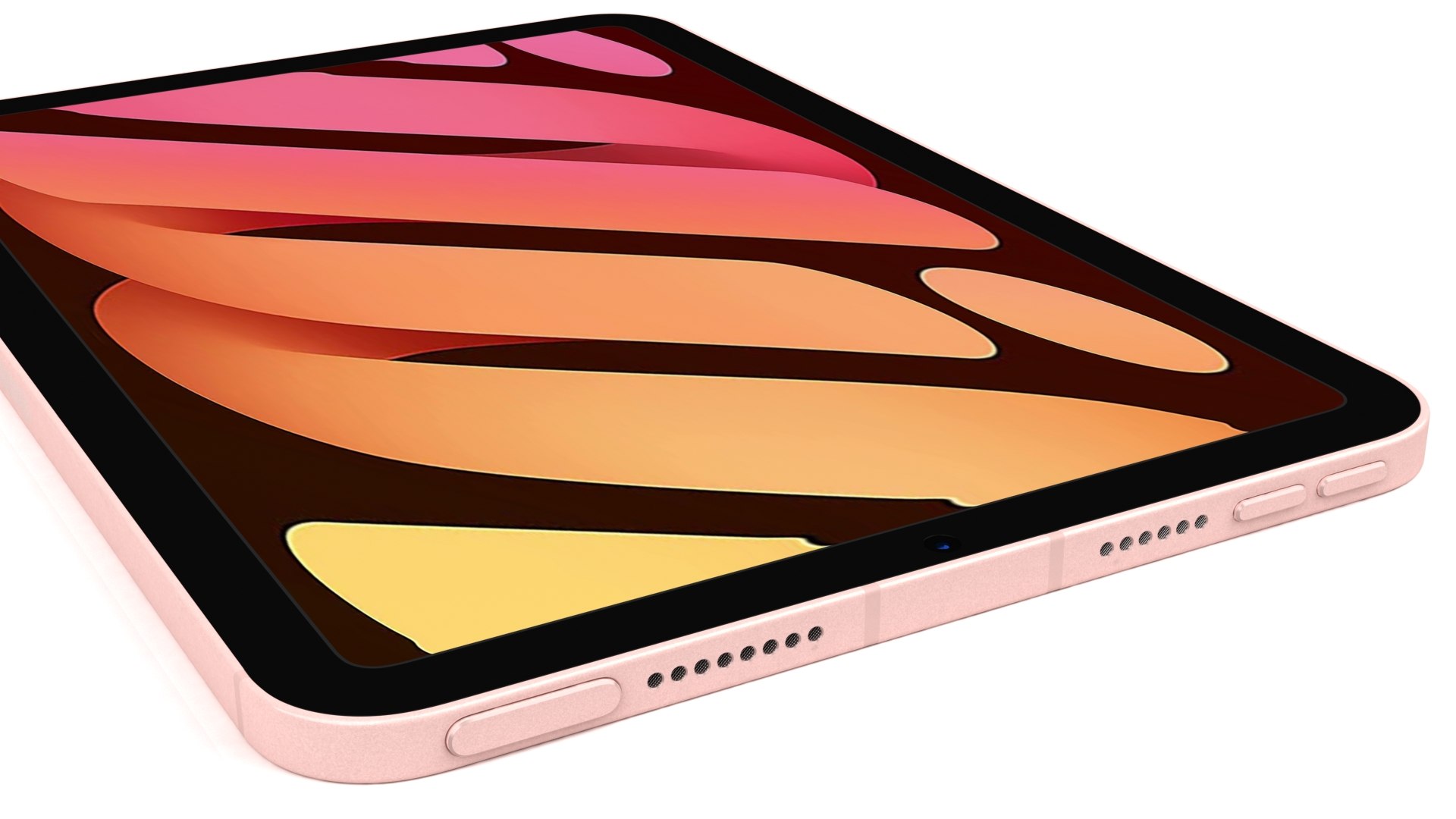 3D model Apple iPad mini 2021 Pink with Pencil - TurboSquid 1803577