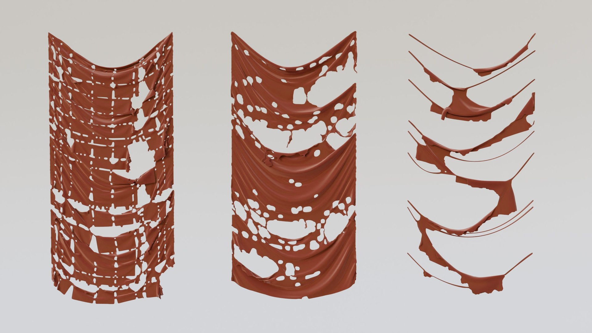 Torn Rags 2 3D - TurboSquid 1958781