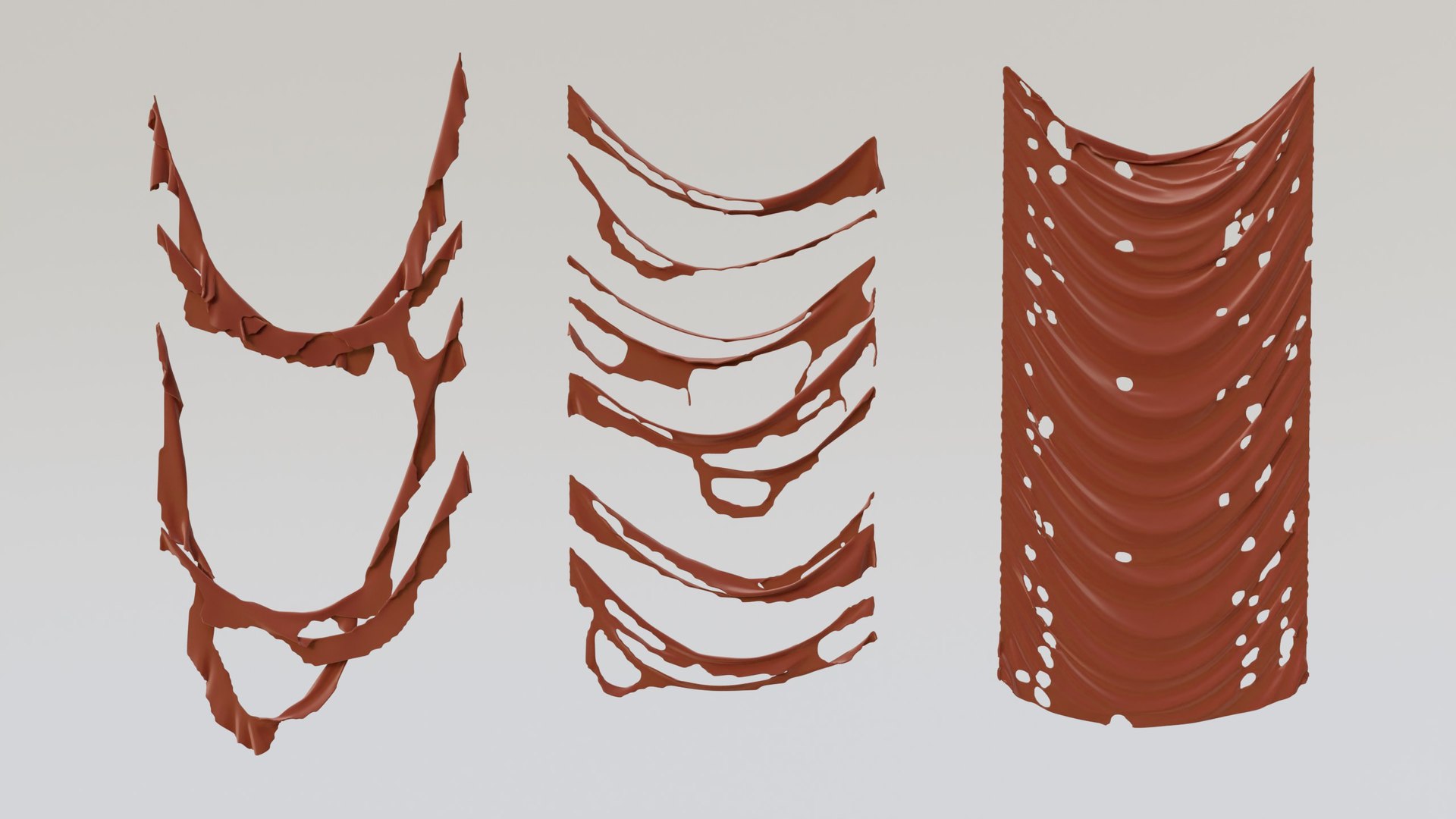 Torn Rags 2 3D - TurboSquid 1958781