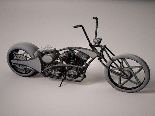 3d custom chopper