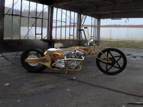 3d custom chopper