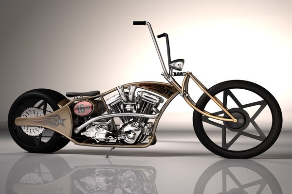 3d custom chopper