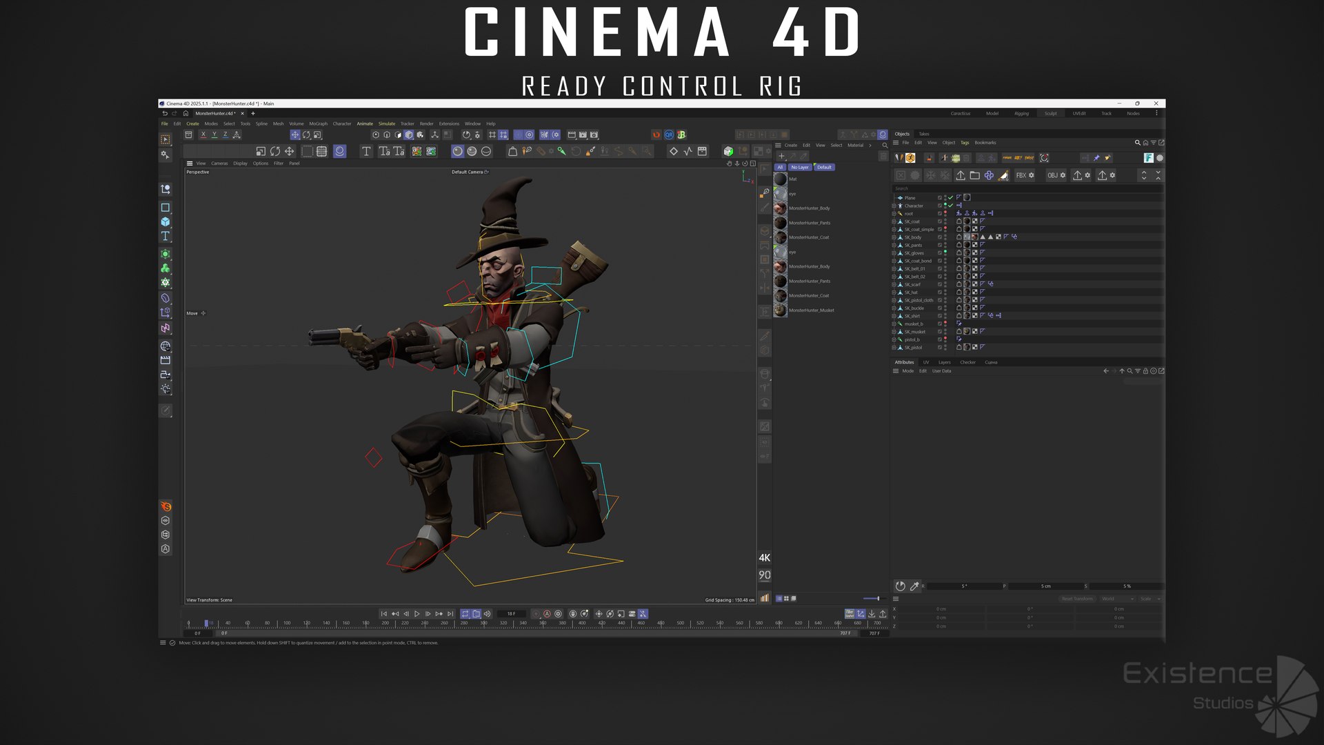 Monster Hunter Vincent - Gothic RPG Fantasy Hero - Medieval Creature ...