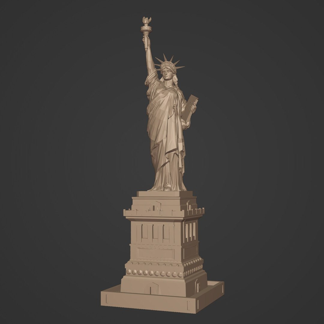 The Statue Of Liberty 3D Model - TurboSquid 2083070
