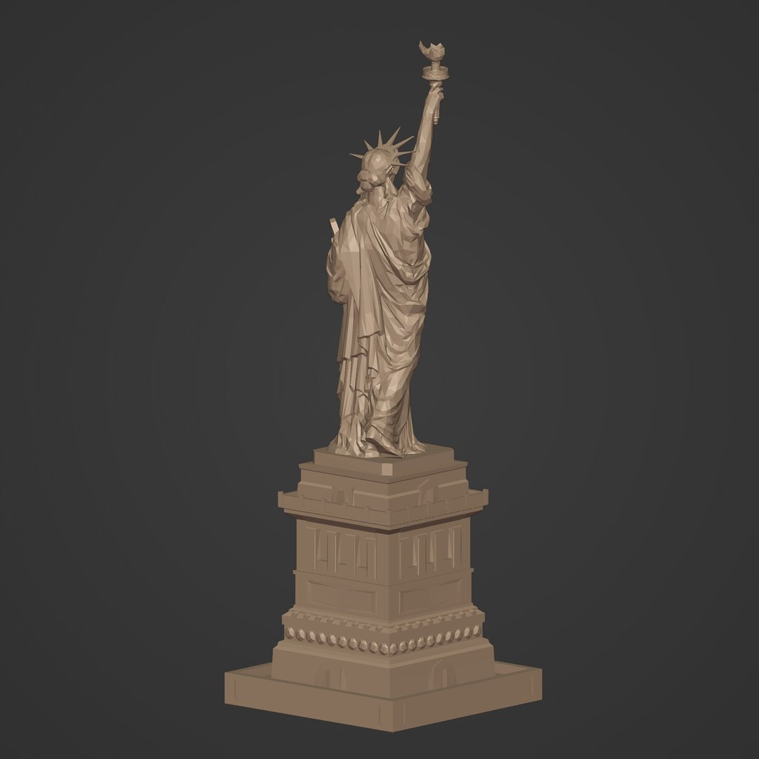 The Statue Of Liberty 3D Model - TurboSquid 2083070