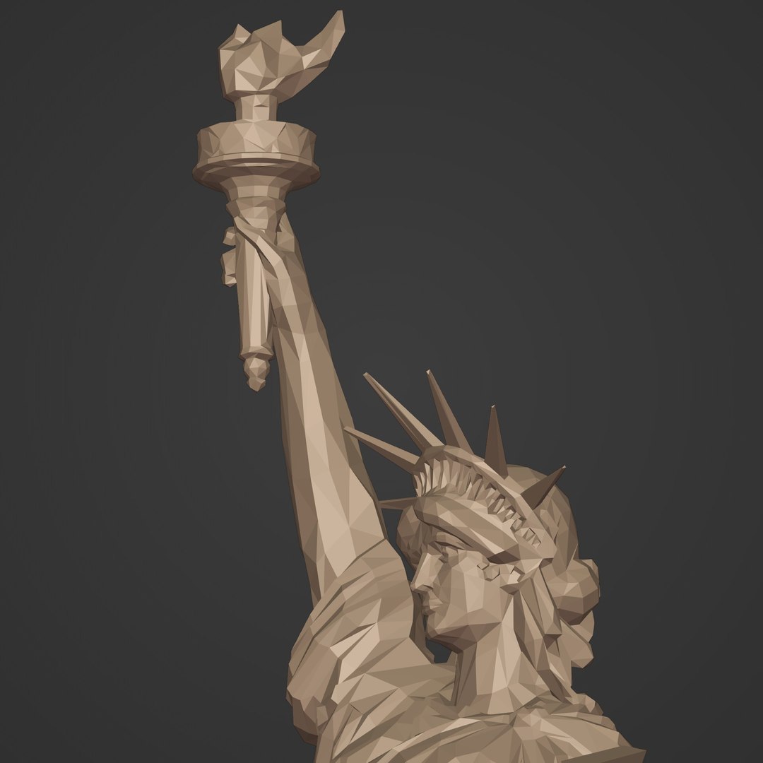 The Statue Of Liberty 3D Model - TurboSquid 2083070