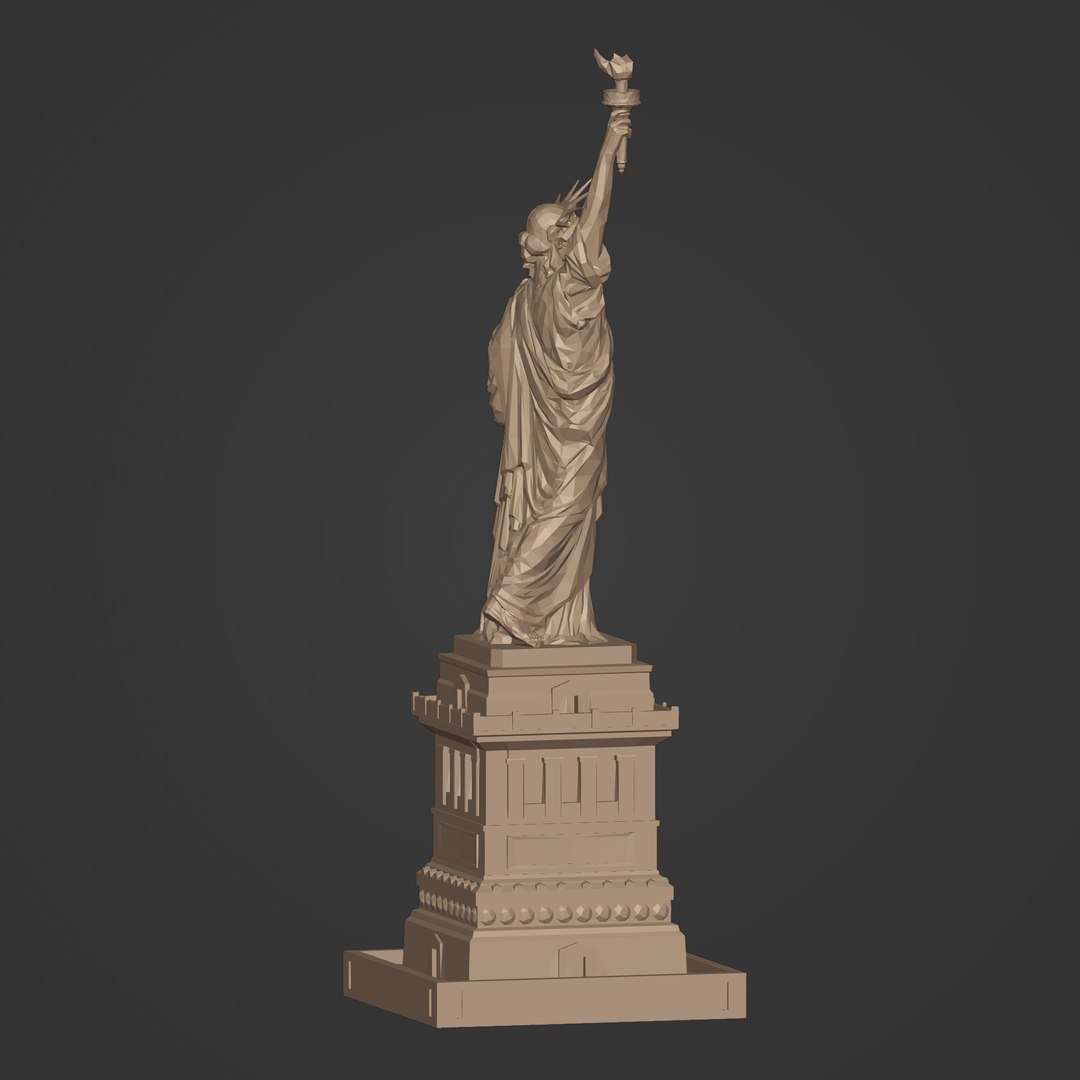 The Statue Of Liberty 3D Model - TurboSquid 2083070
