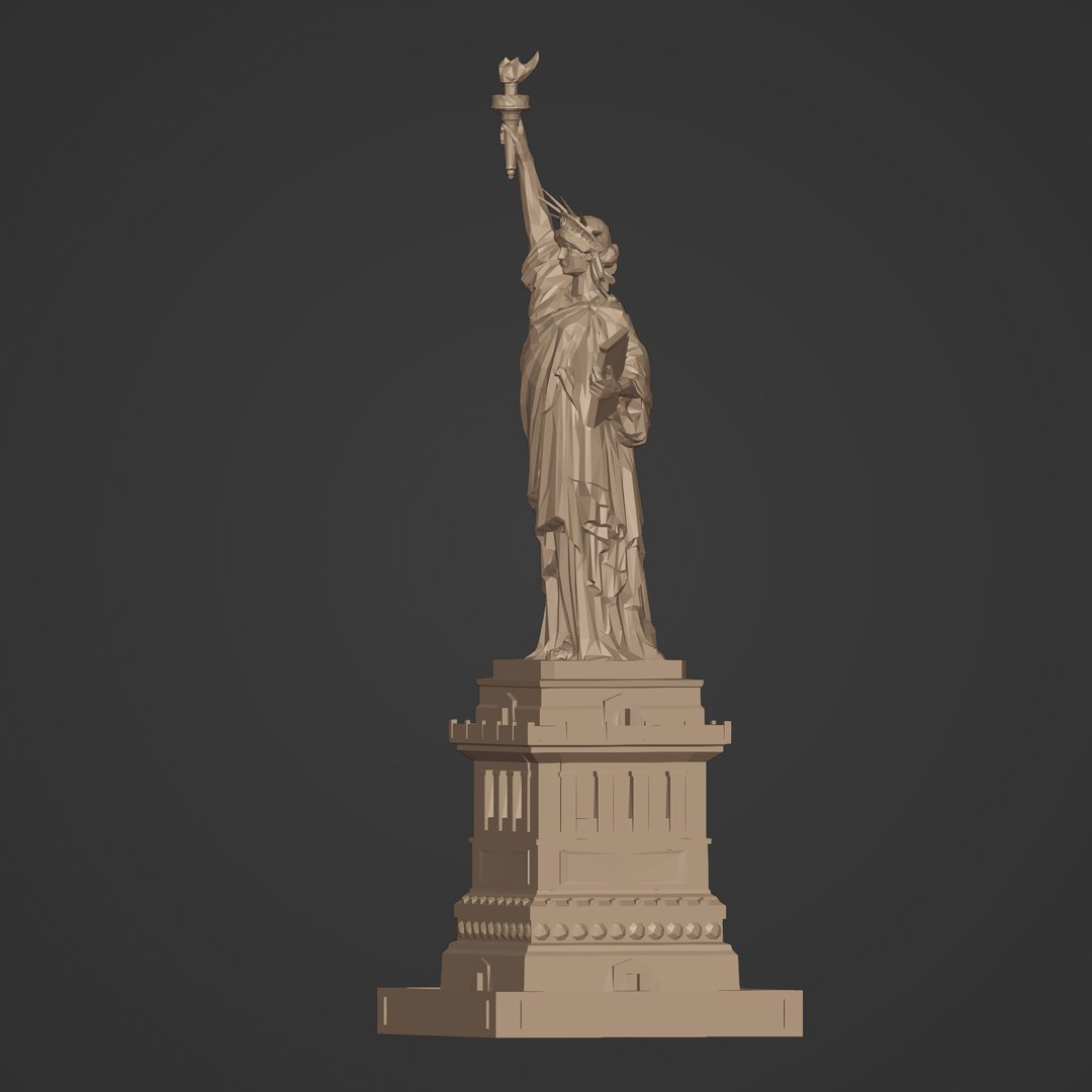 The Statue Of Liberty 3D Model - TurboSquid 2083070
