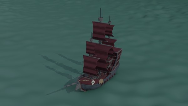 Pirate Ship Blender Models for Download | TurboSquid