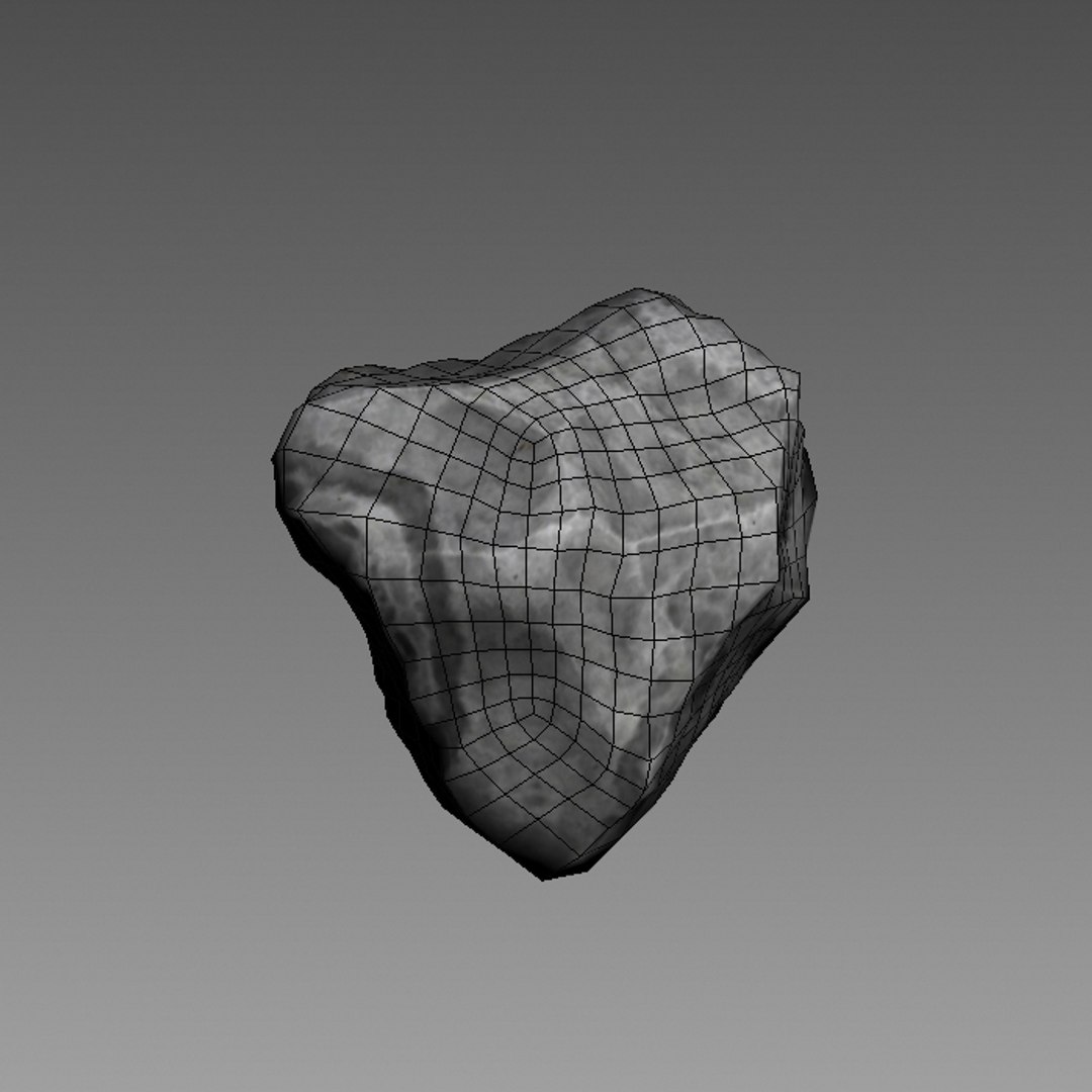 meteorites 3d model