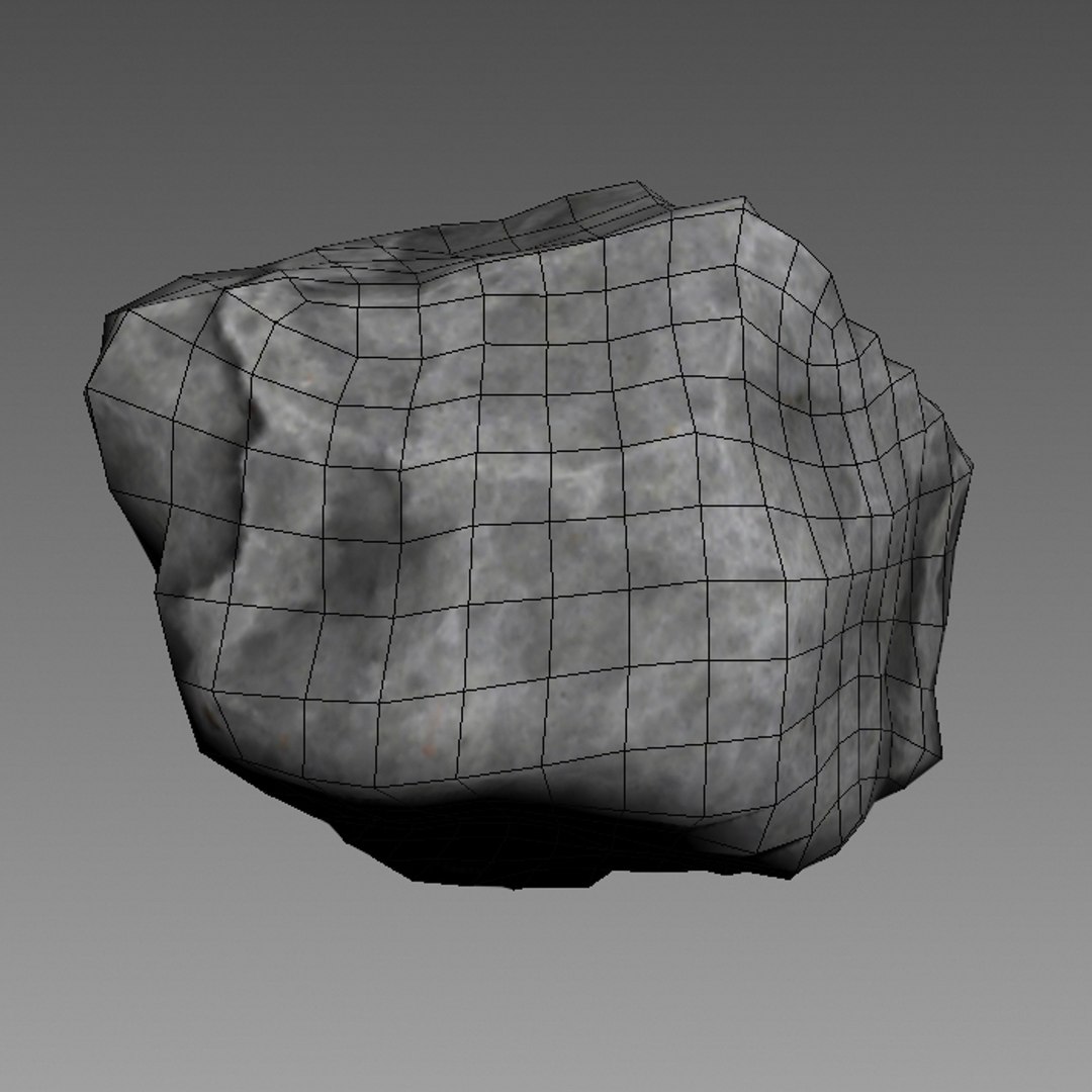 meteorites 3d model
