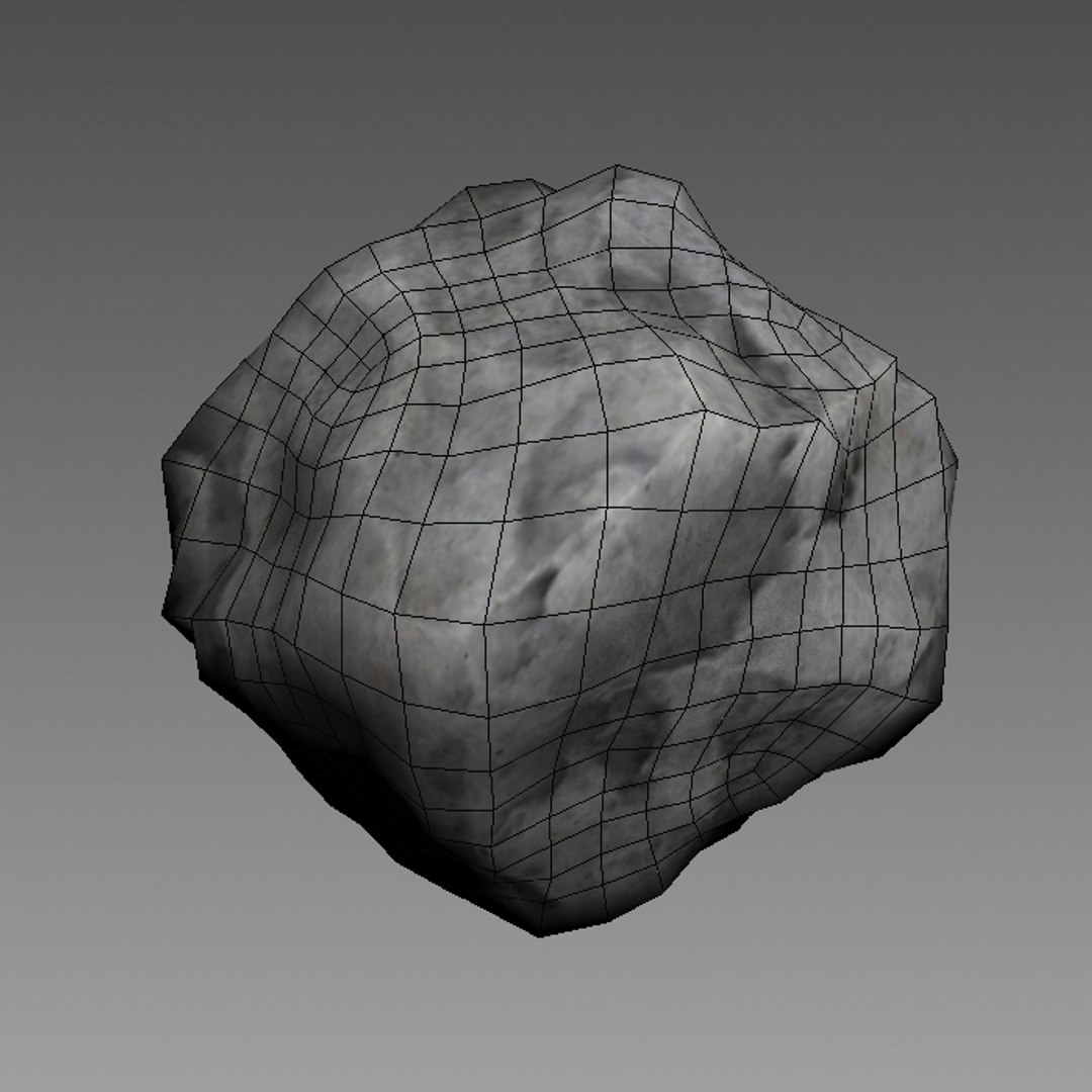 meteorites 3d model