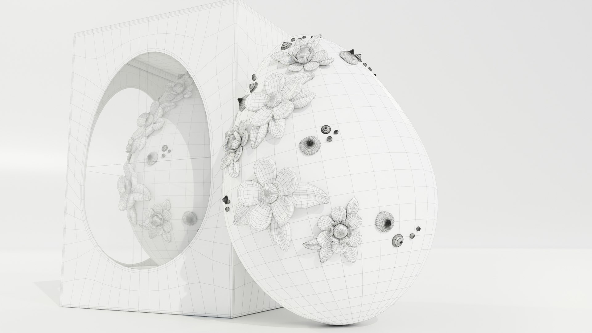 3D Decorated Easter Egg Model - TurboSquid 2037029