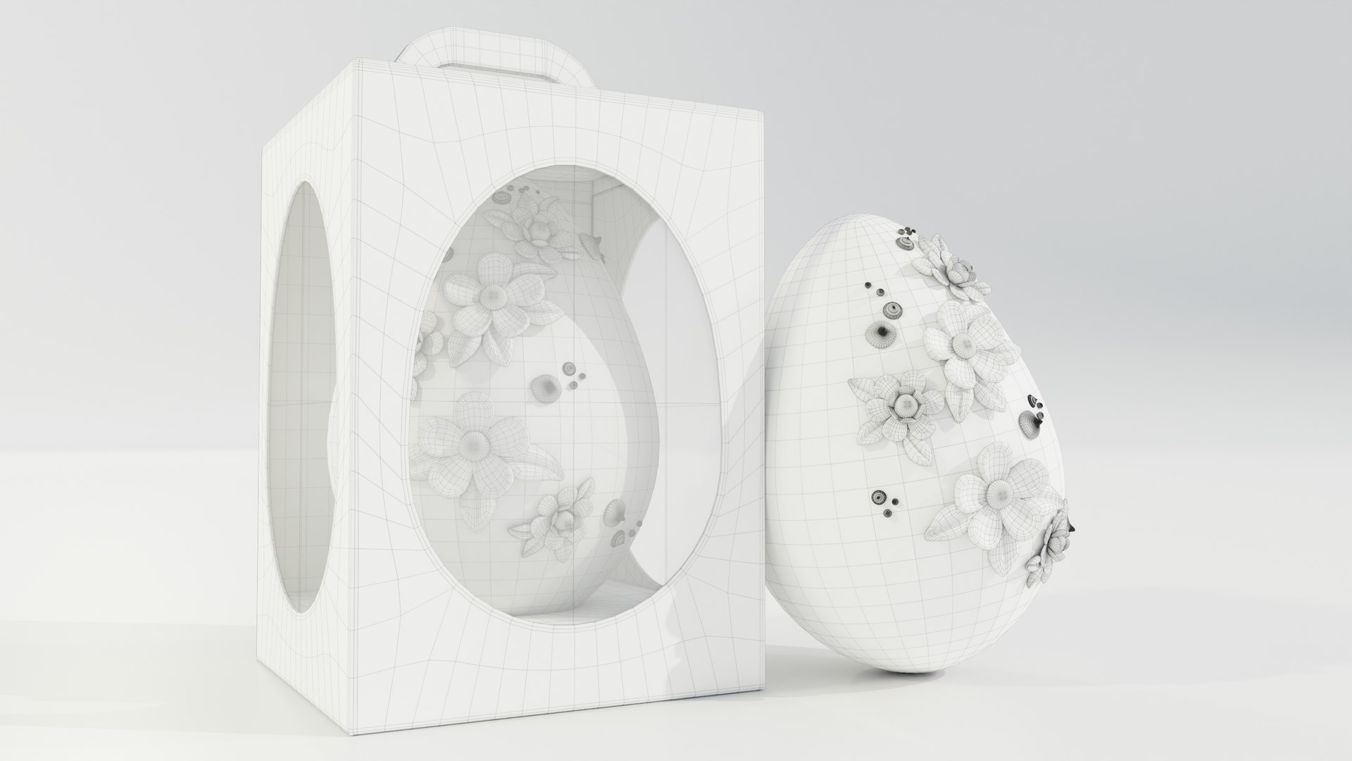 3D Decorated Easter Egg Model - TurboSquid 2037029