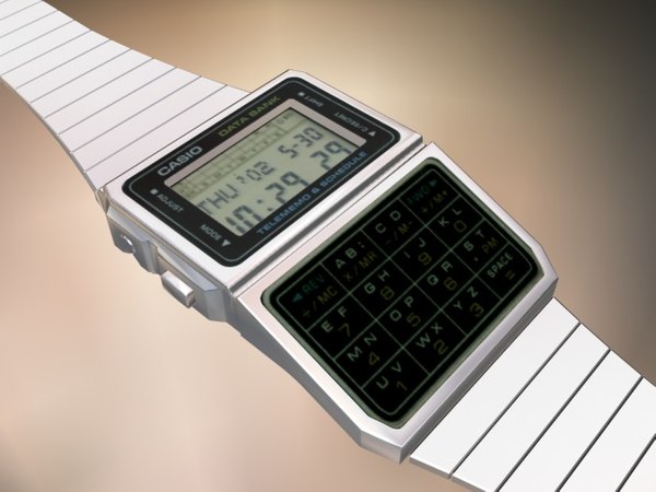 3d watch casio