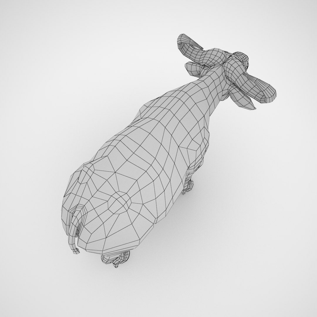 3D Buffalo Bull Model - TurboSquid 1177823