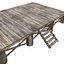 3d Medieval Wooden Stage