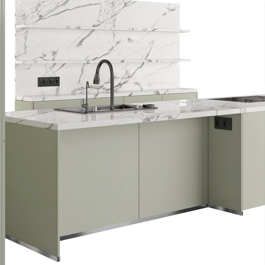 Kitchen 37 3D Model - TurboSquid 2199088