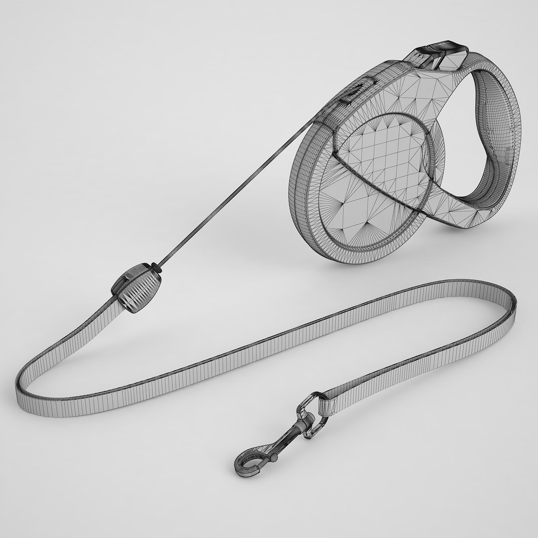 3d Dog Leash Model