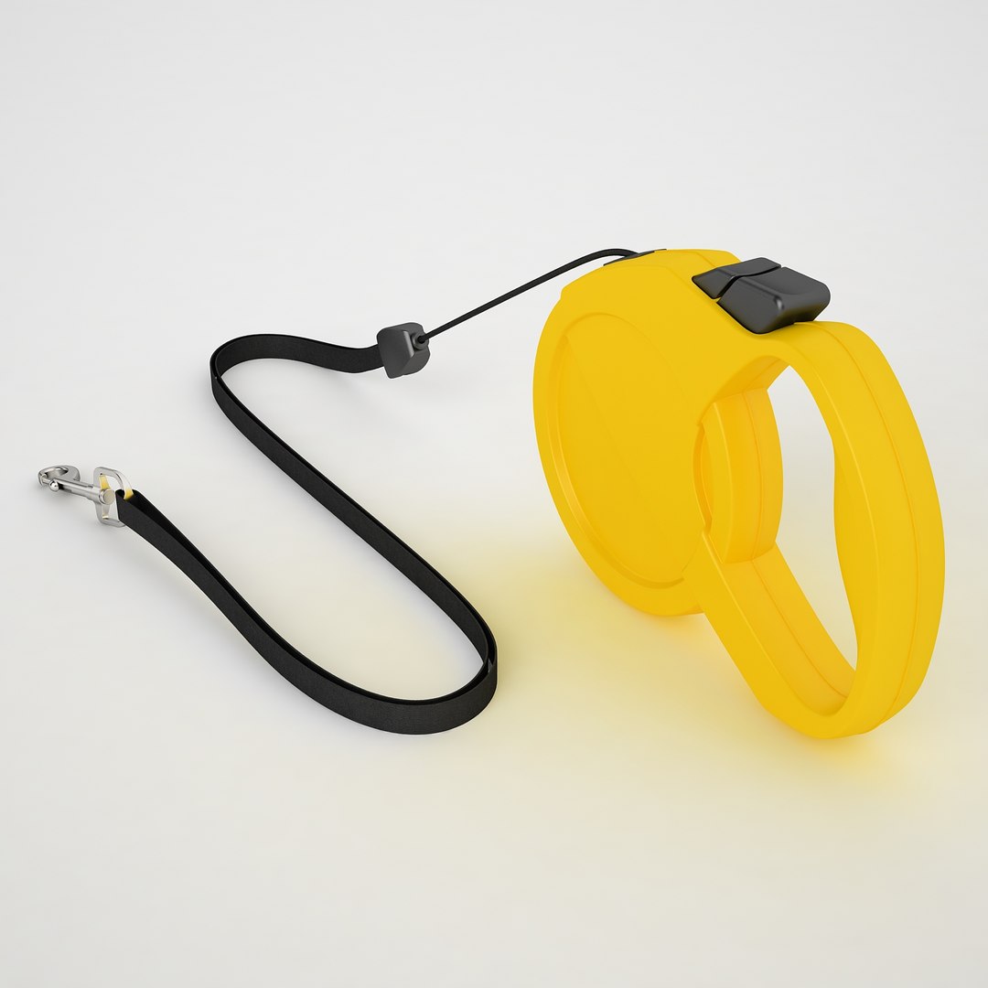 3d Dog Leash Model