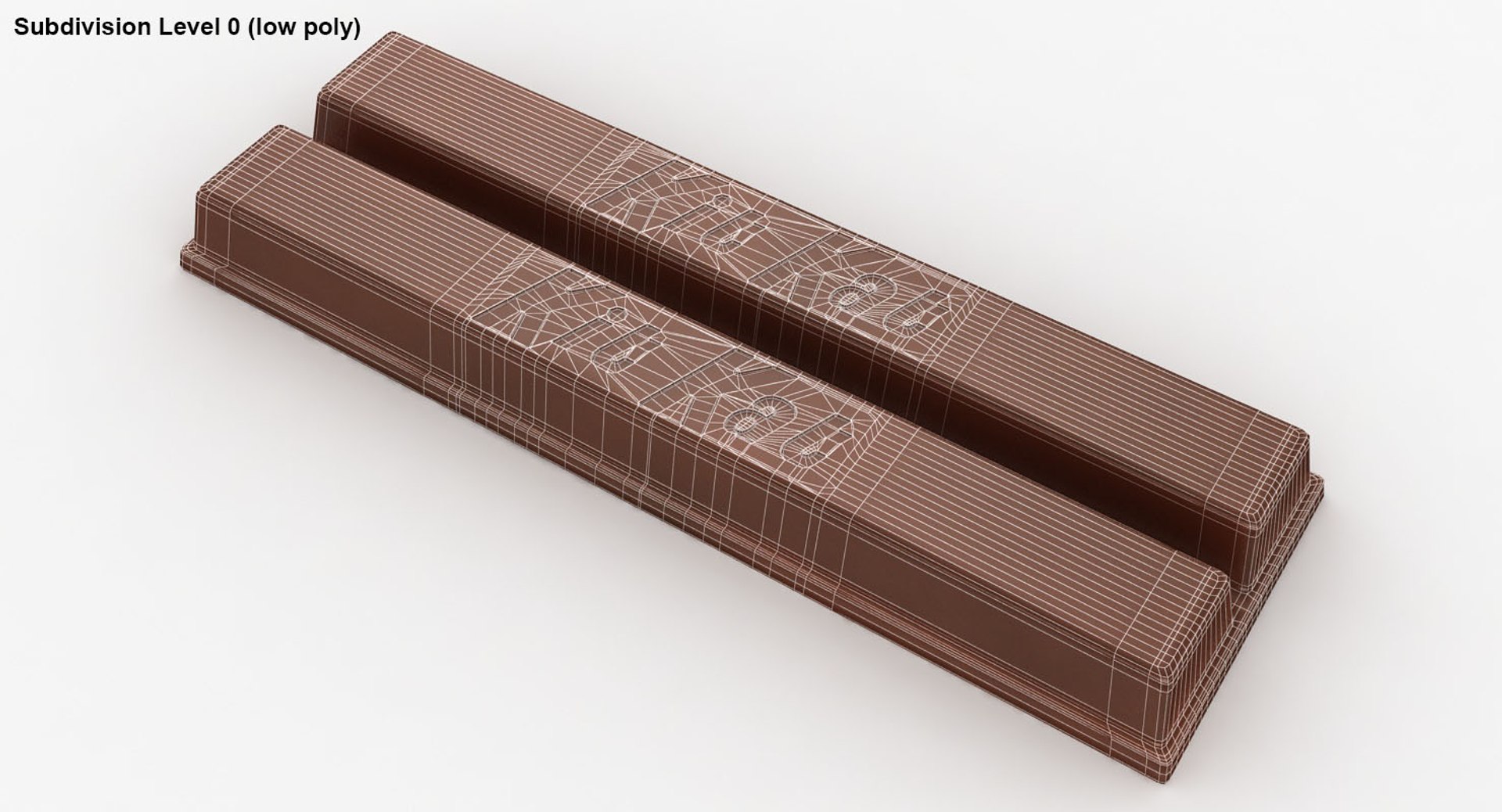 3d Realistic Kit Kat 2 Model
