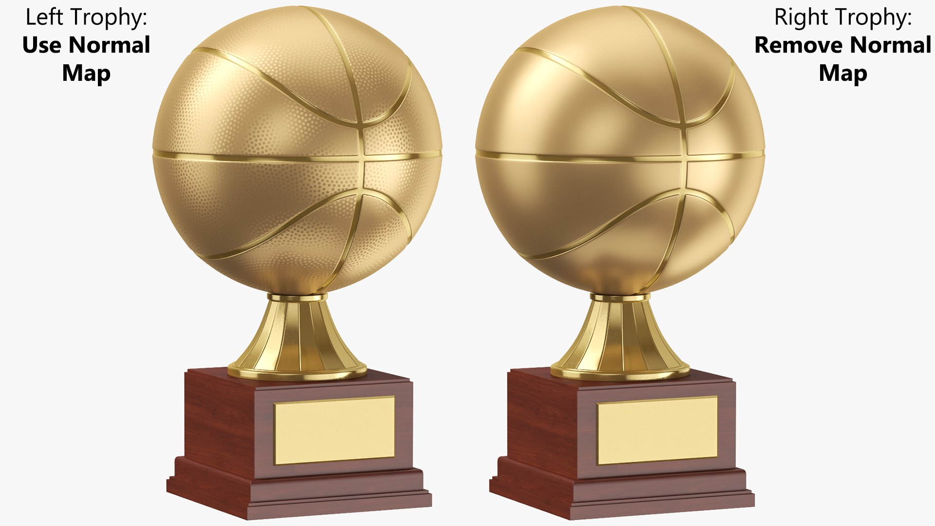 Basketball Trophy Model - TurboSquid 2109503