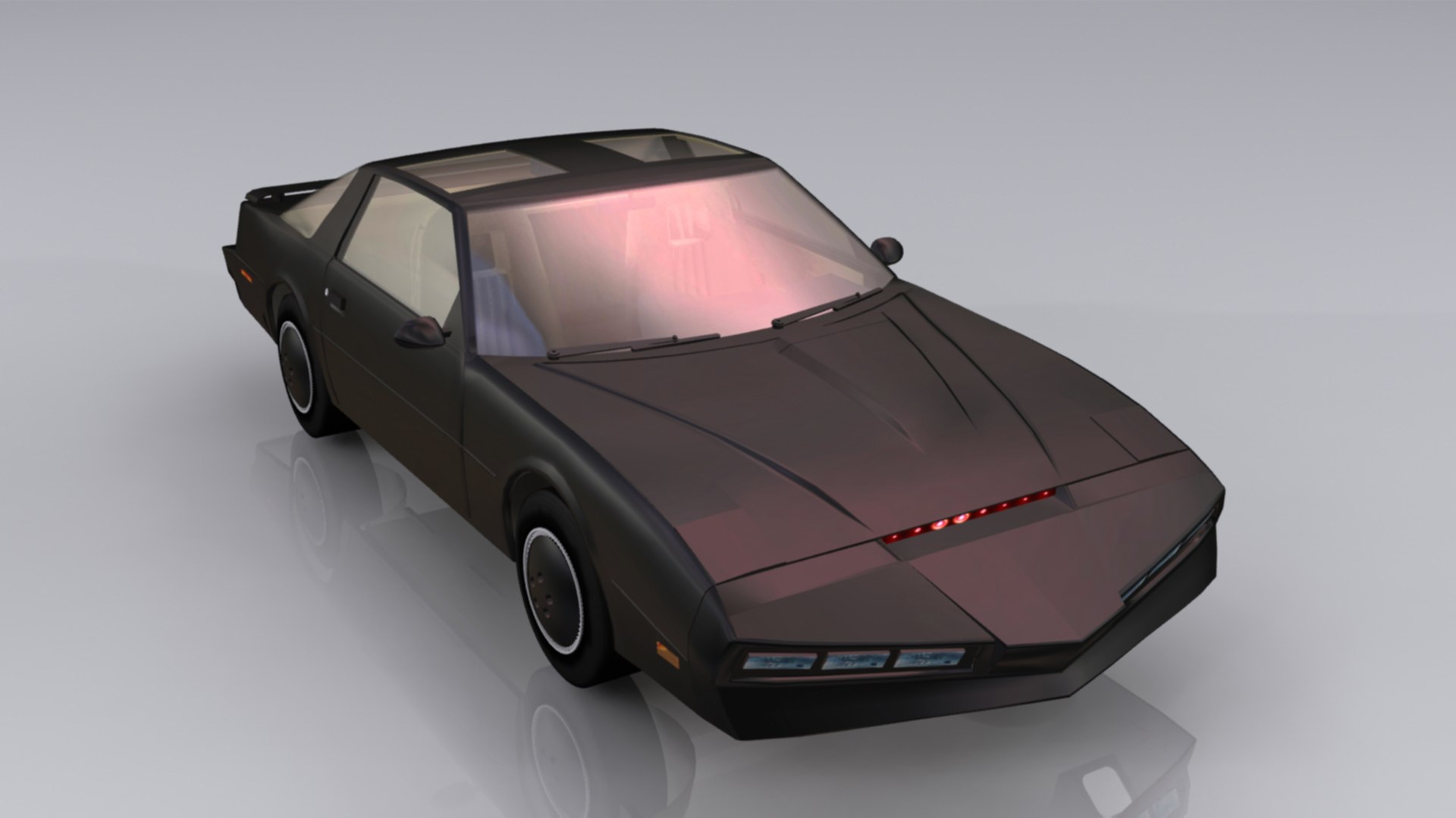 KITT Car Knight Rider 3D - TurboSquid 2005597