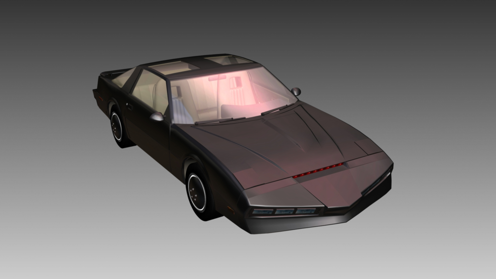 KITT Car Knight Rider 3D - TurboSquid 2005597