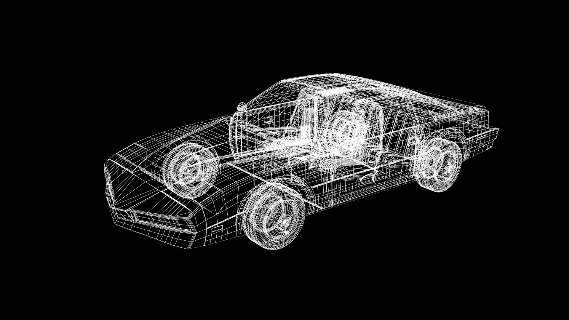 KITT Car Knight Rider 3D - TurboSquid 2005597