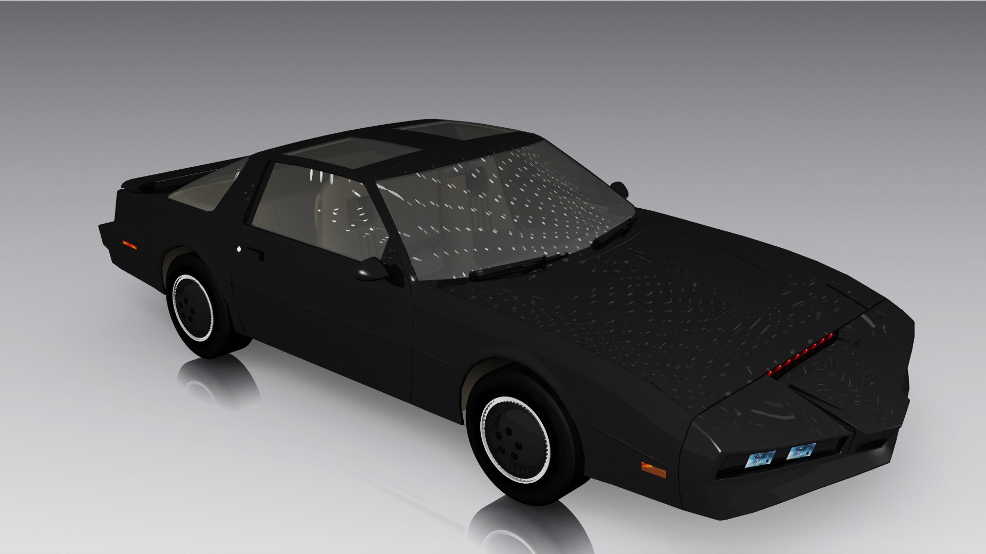 KITT Car Knight Rider 3D - TurboSquid 2005597