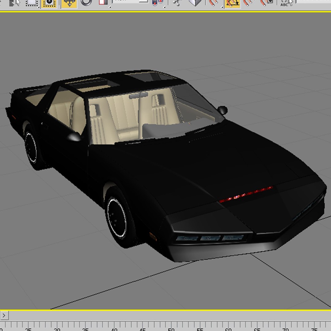 KITT Car Knight Rider 3D - TurboSquid 2005597