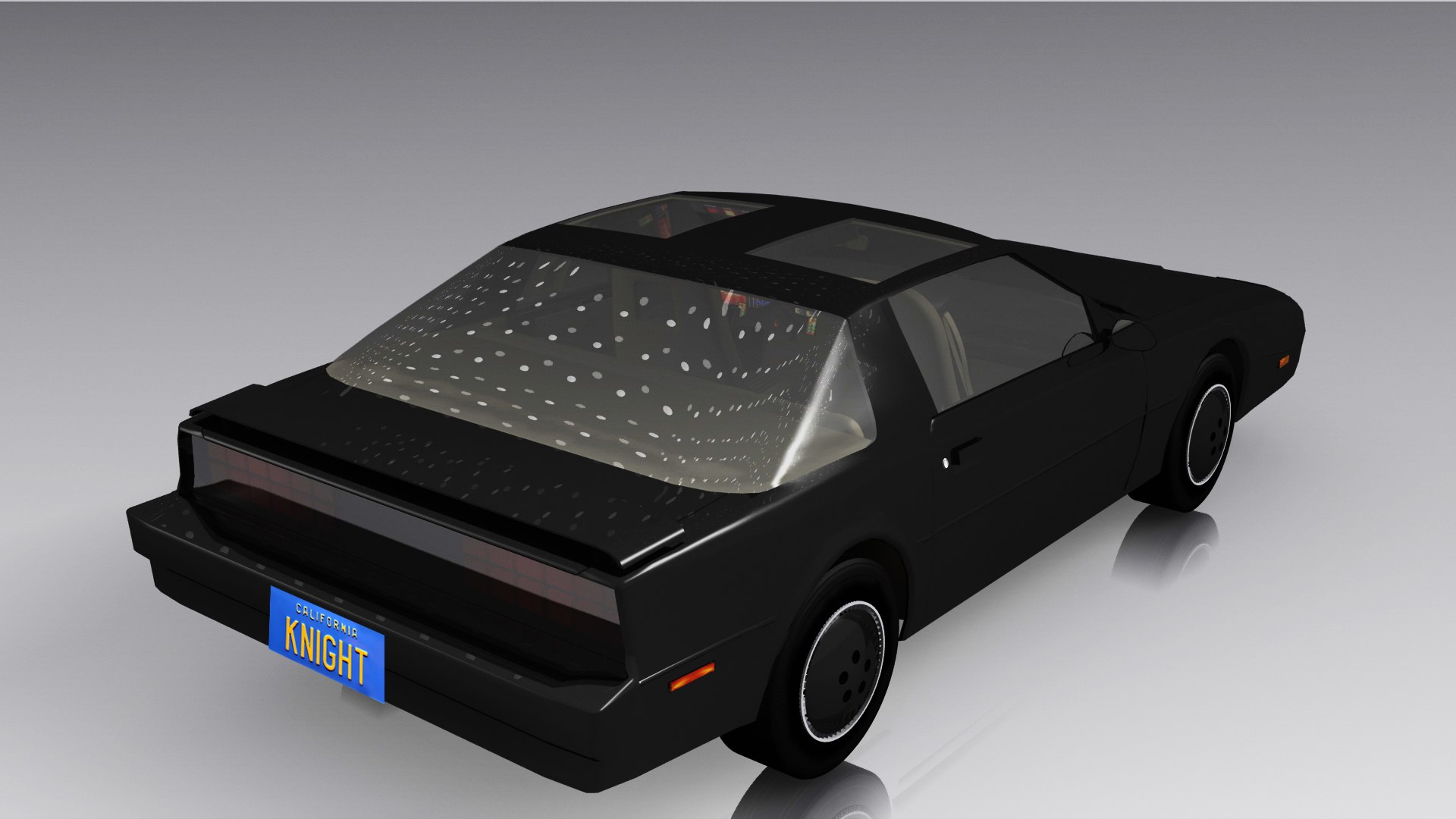 KITT Car Knight Rider 3D - TurboSquid 2005597