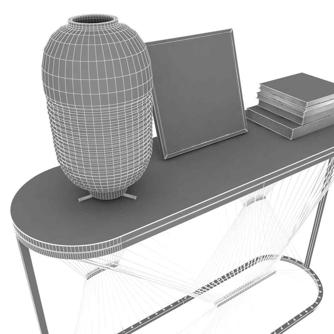 3D Console Table Aegis Designers Model - TurboSquid 1401622