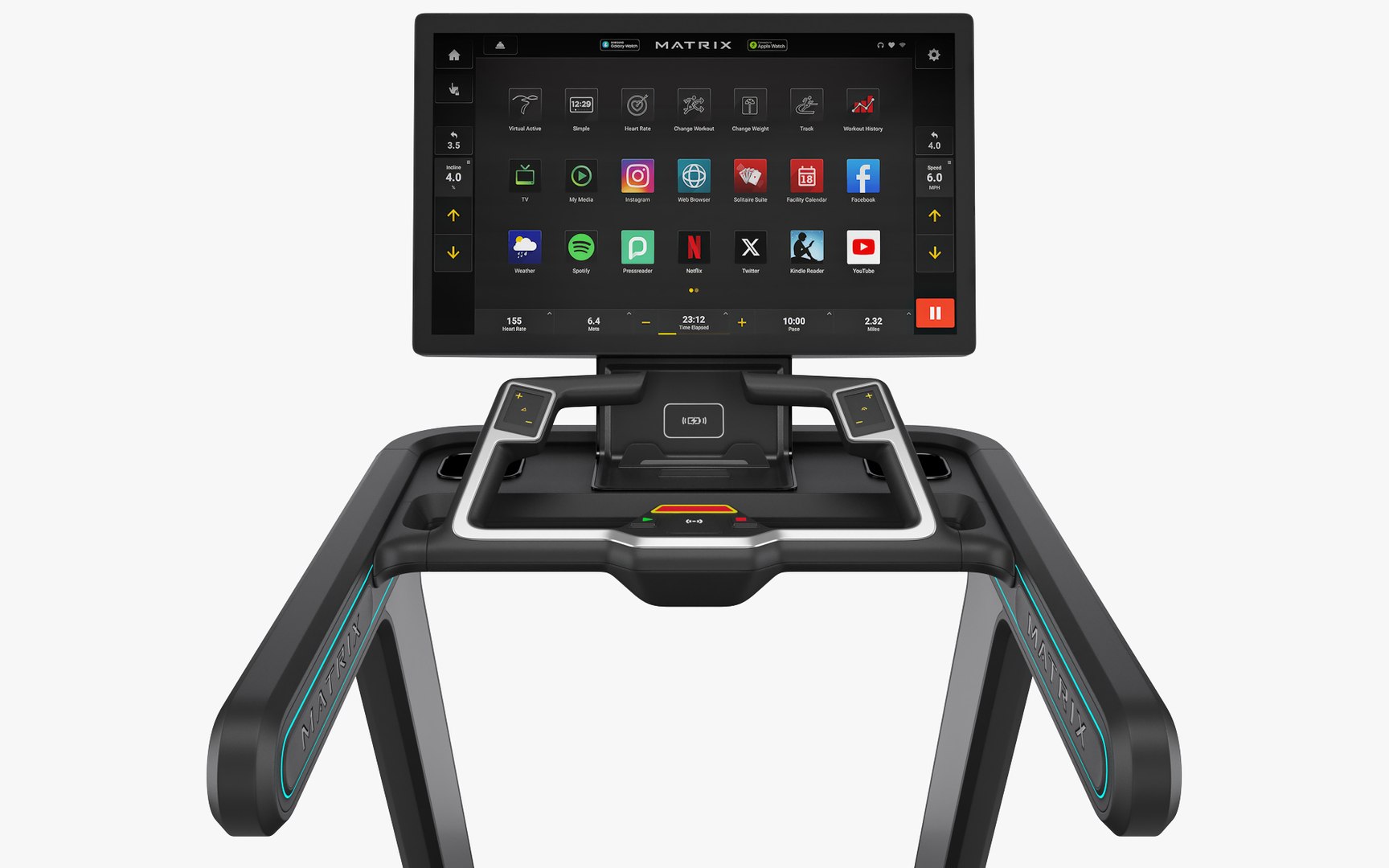 Matrix Onyx Treadmill 3D Model - TurboSquid 2235747