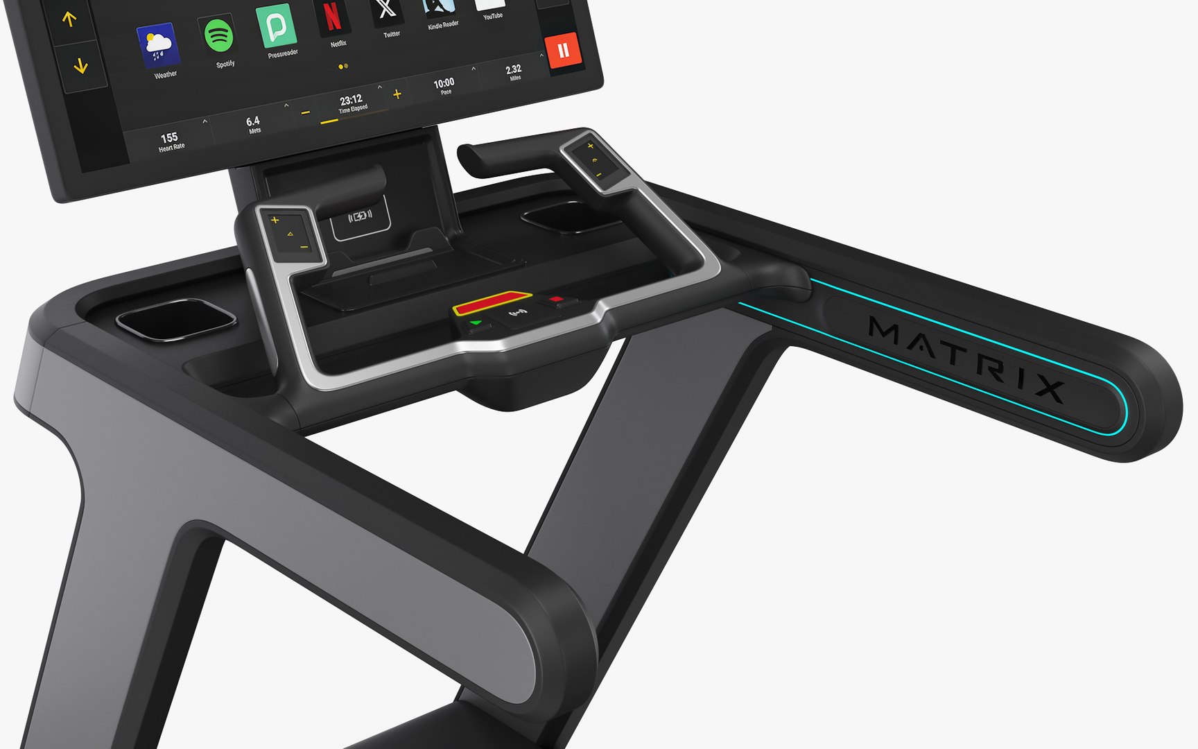 Matrix Onyx Treadmill 3D Model - TurboSquid 2235747
