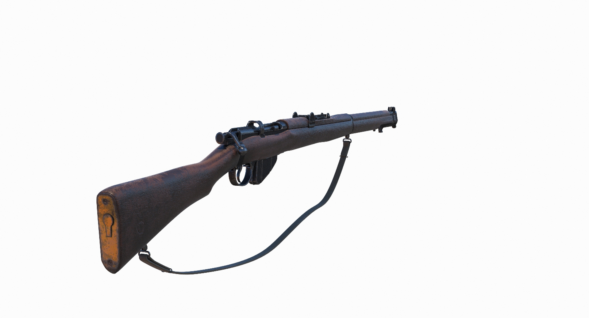 Lee Enfield Mk3 3D Model - TurboSquid 1209932