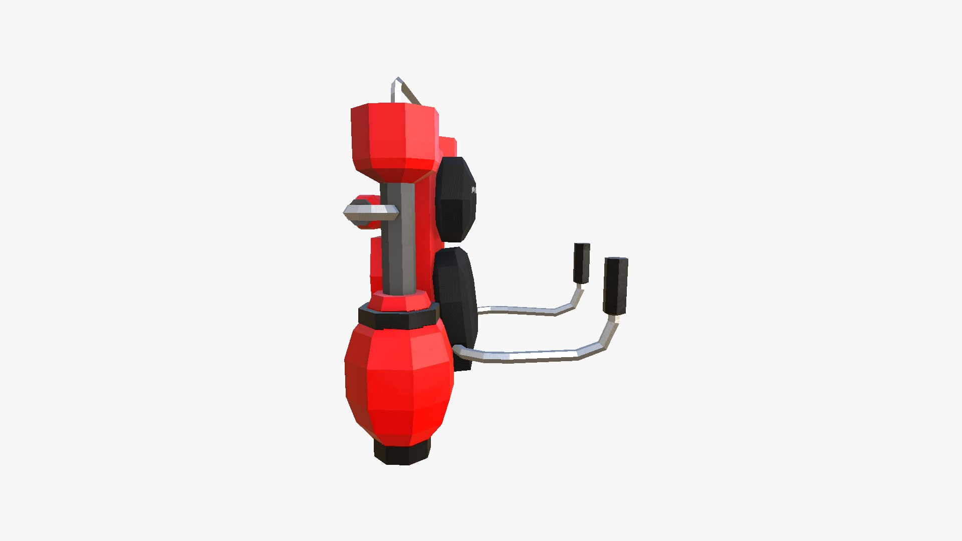 3D Jetpack Low Poly G02 - SciFi Character Design Model - TurboSquid 2255473