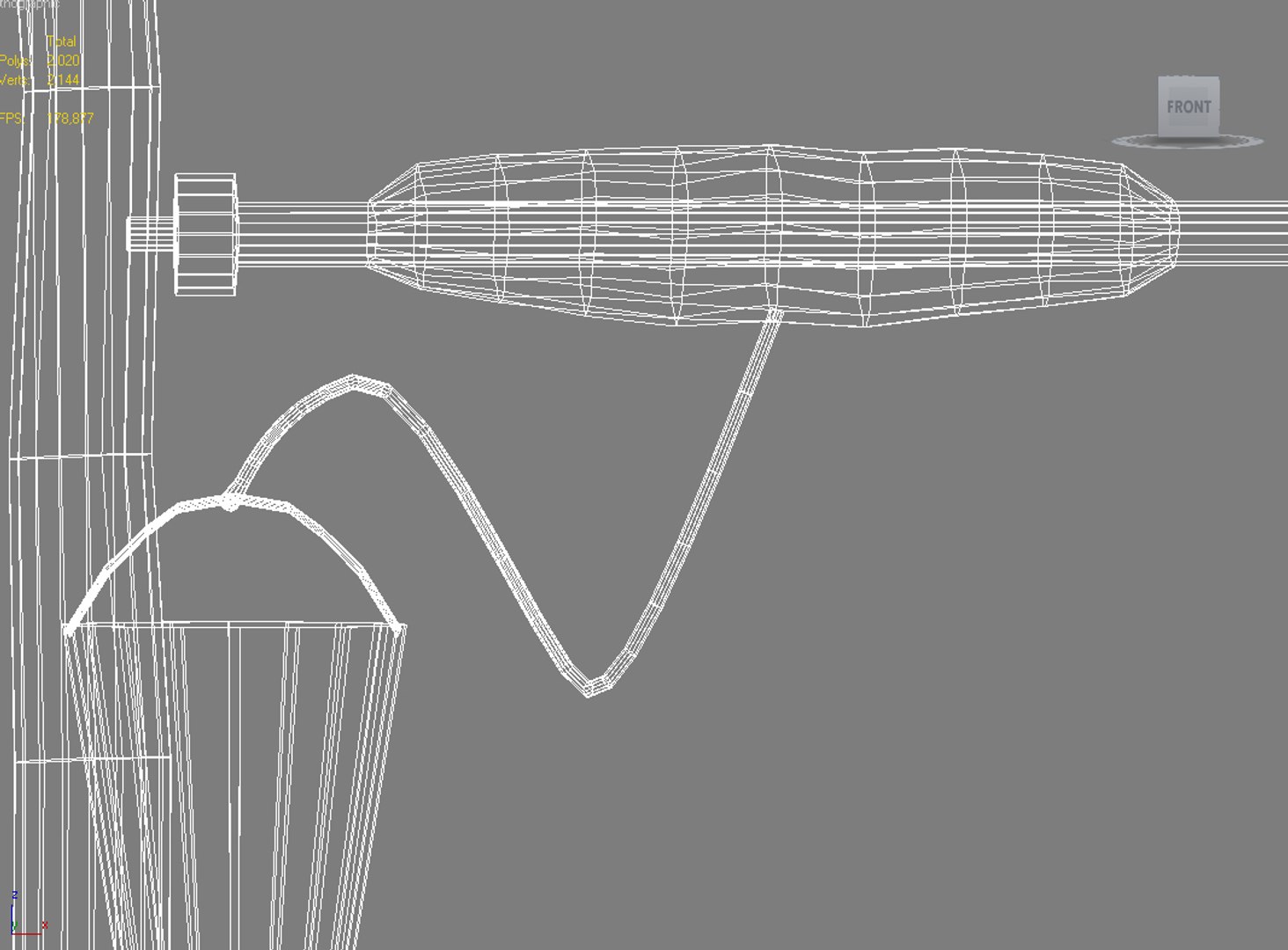 3d Model Polygon Old