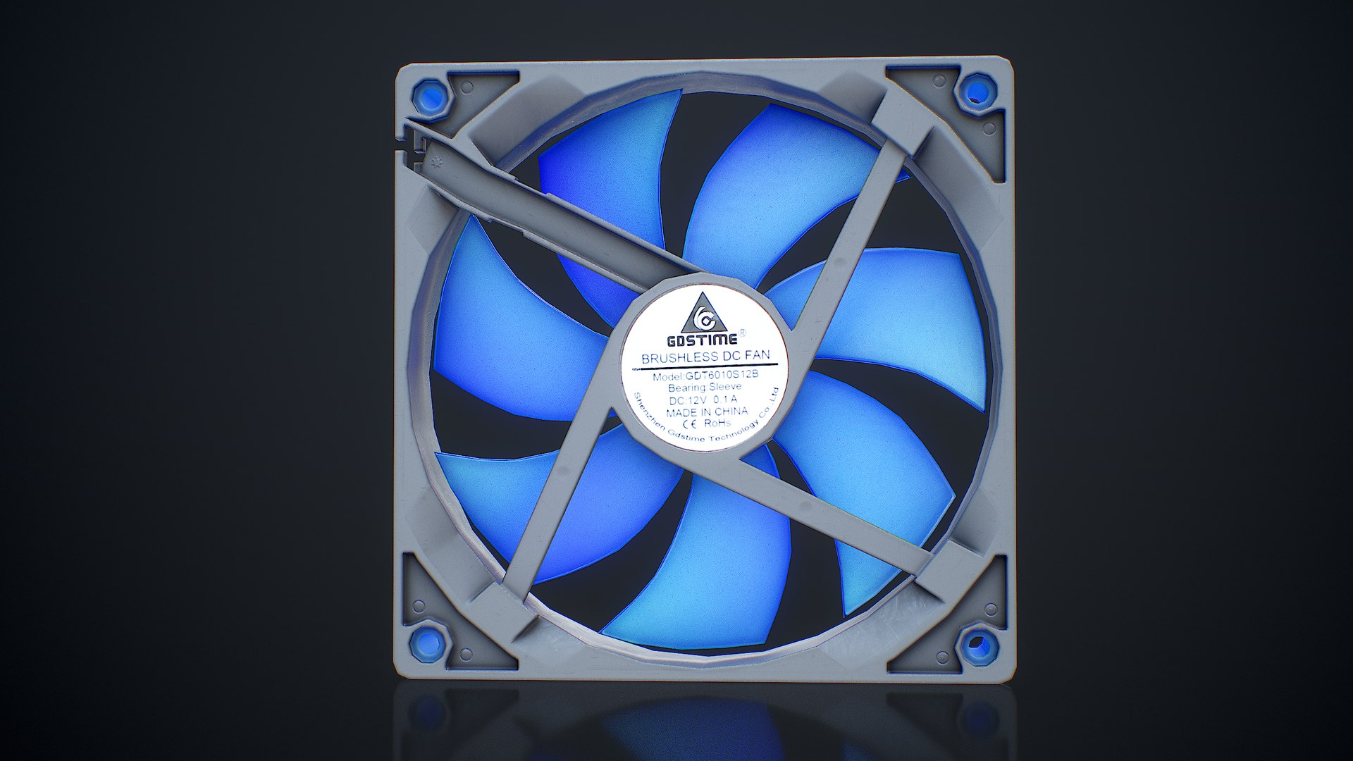 3D Desktop Computer Fan Lowpoly PBR - TurboSquid 2022239