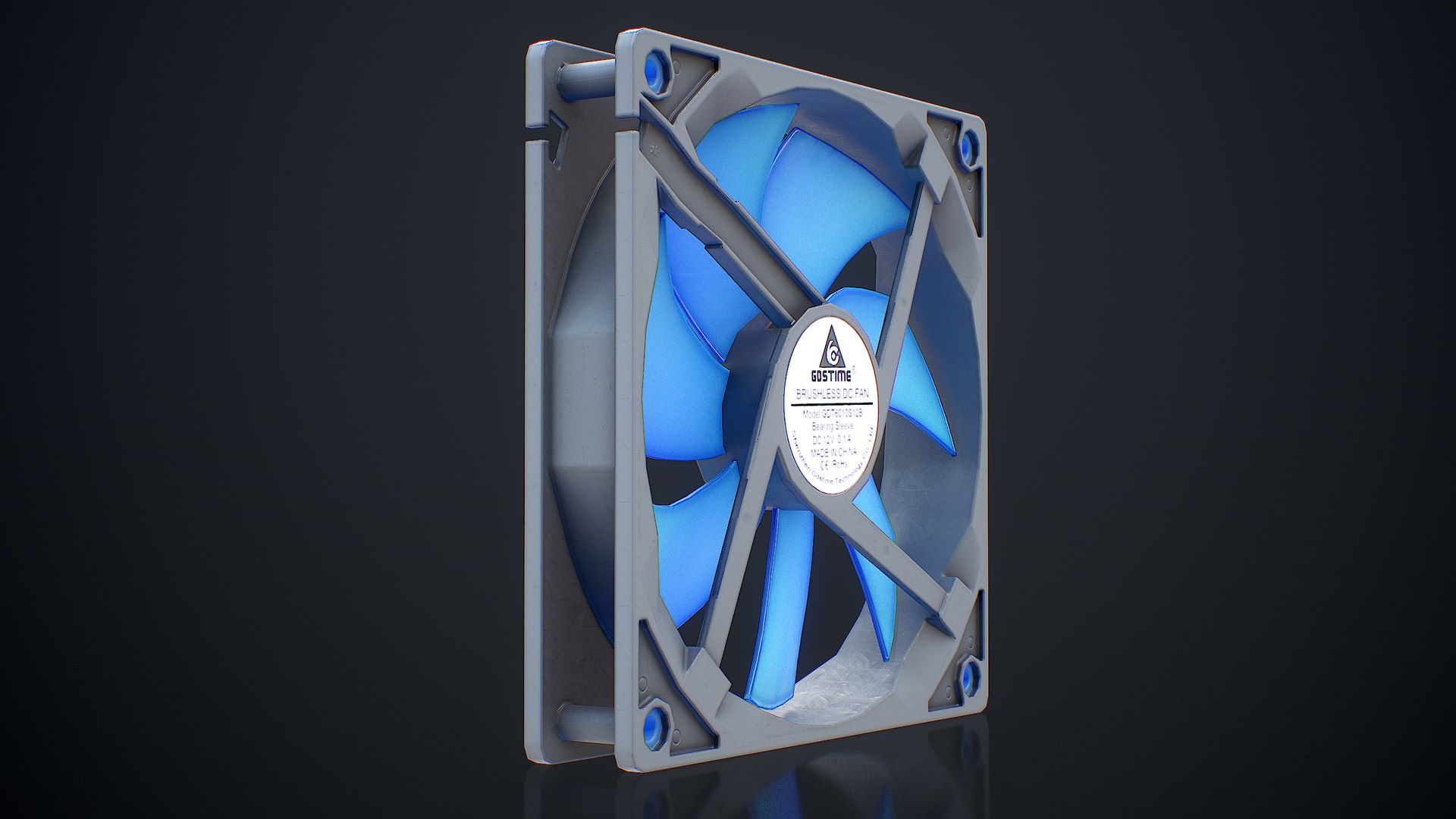 3D Desktop Computer Fan Lowpoly PBR - TurboSquid 2022239