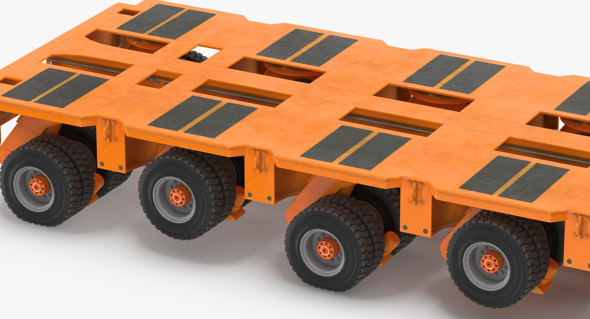 6 Axle Lines Modular 3D Model - TurboSquid 1652253