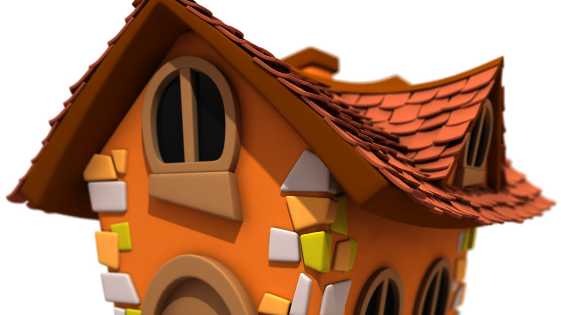 3ds Max Cartoon Street