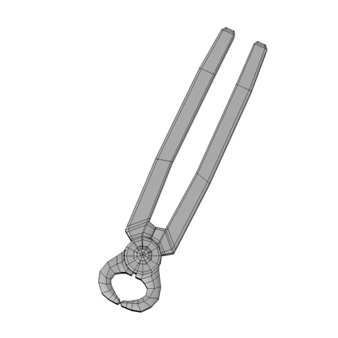 3d Model Blacksmith Tools