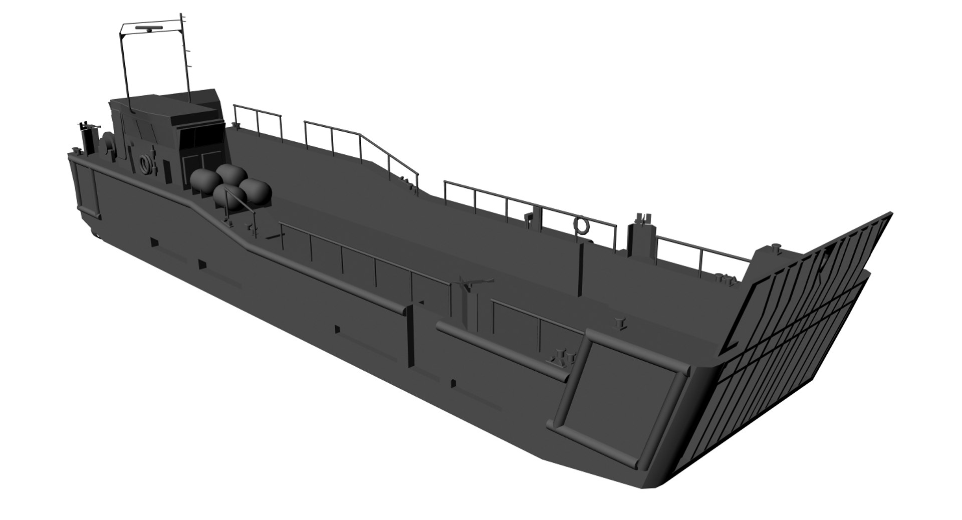 3d Model Lcu Mk-10