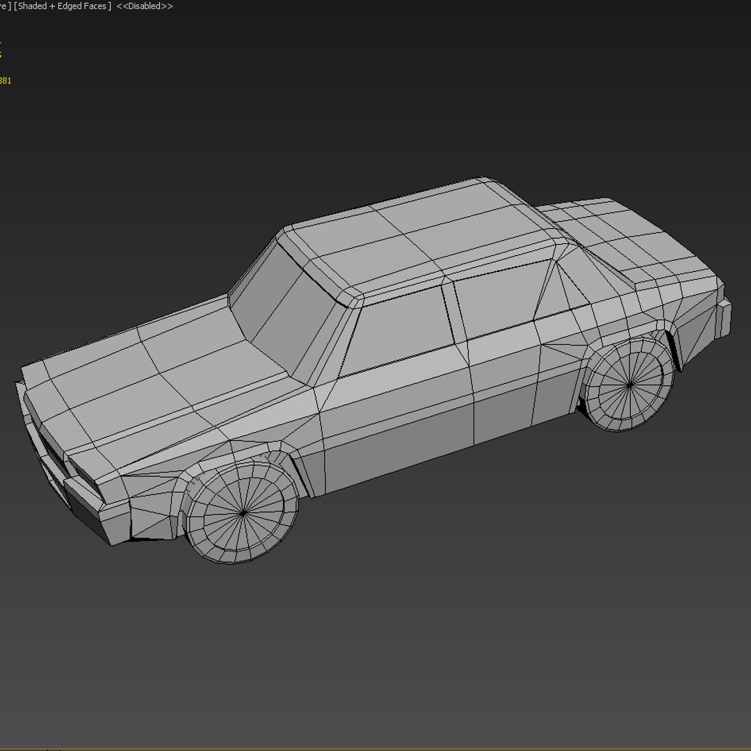3D Car Scaled 1 | 1142188 | TurboSquid