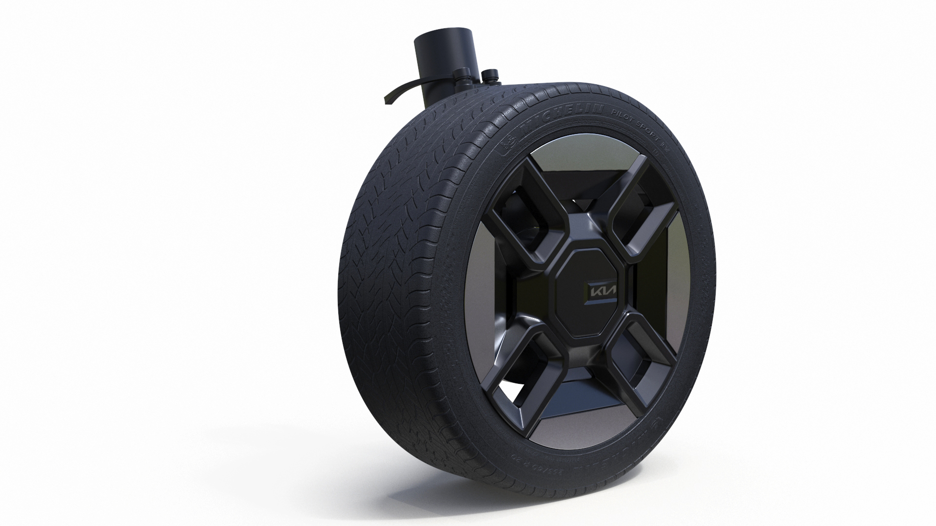 3D KIA Automobile Wheel And Suspension Assembly - TurboSquid 2343292