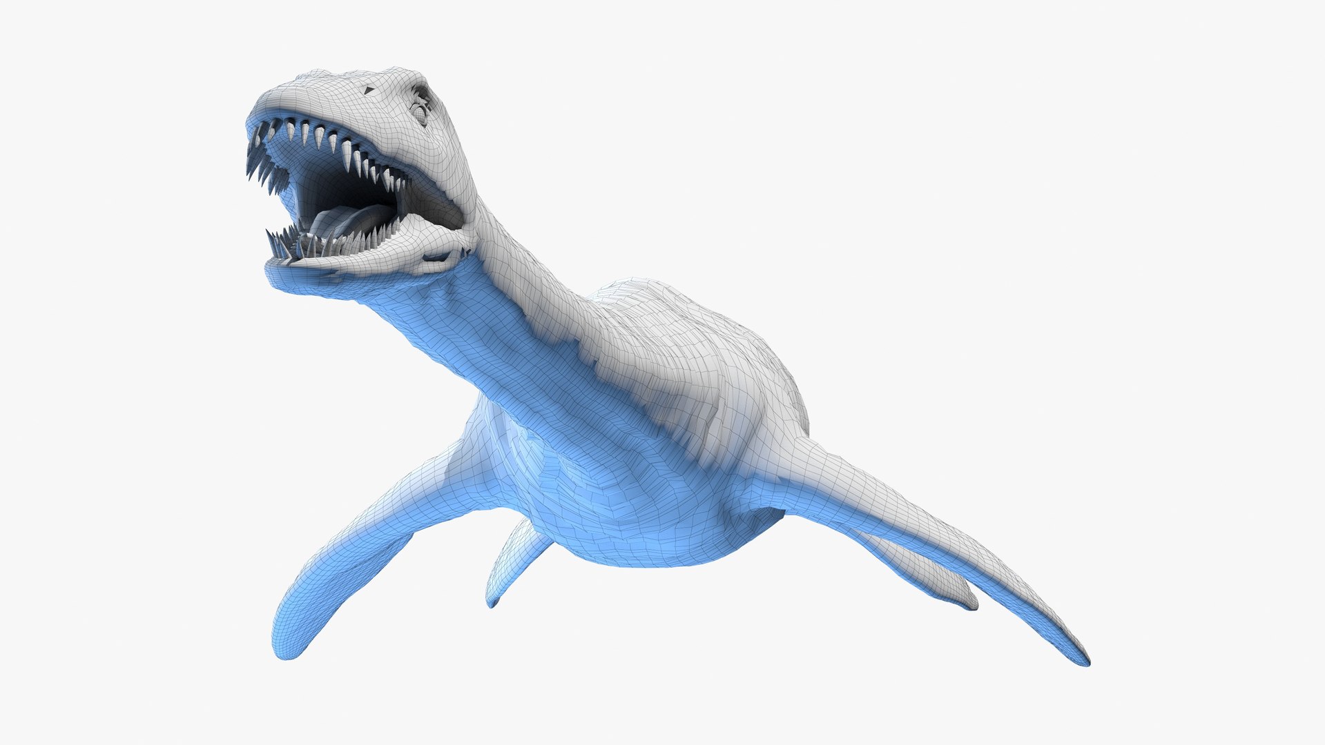 3D Plesiosaurus Model - TurboSquid 1630458