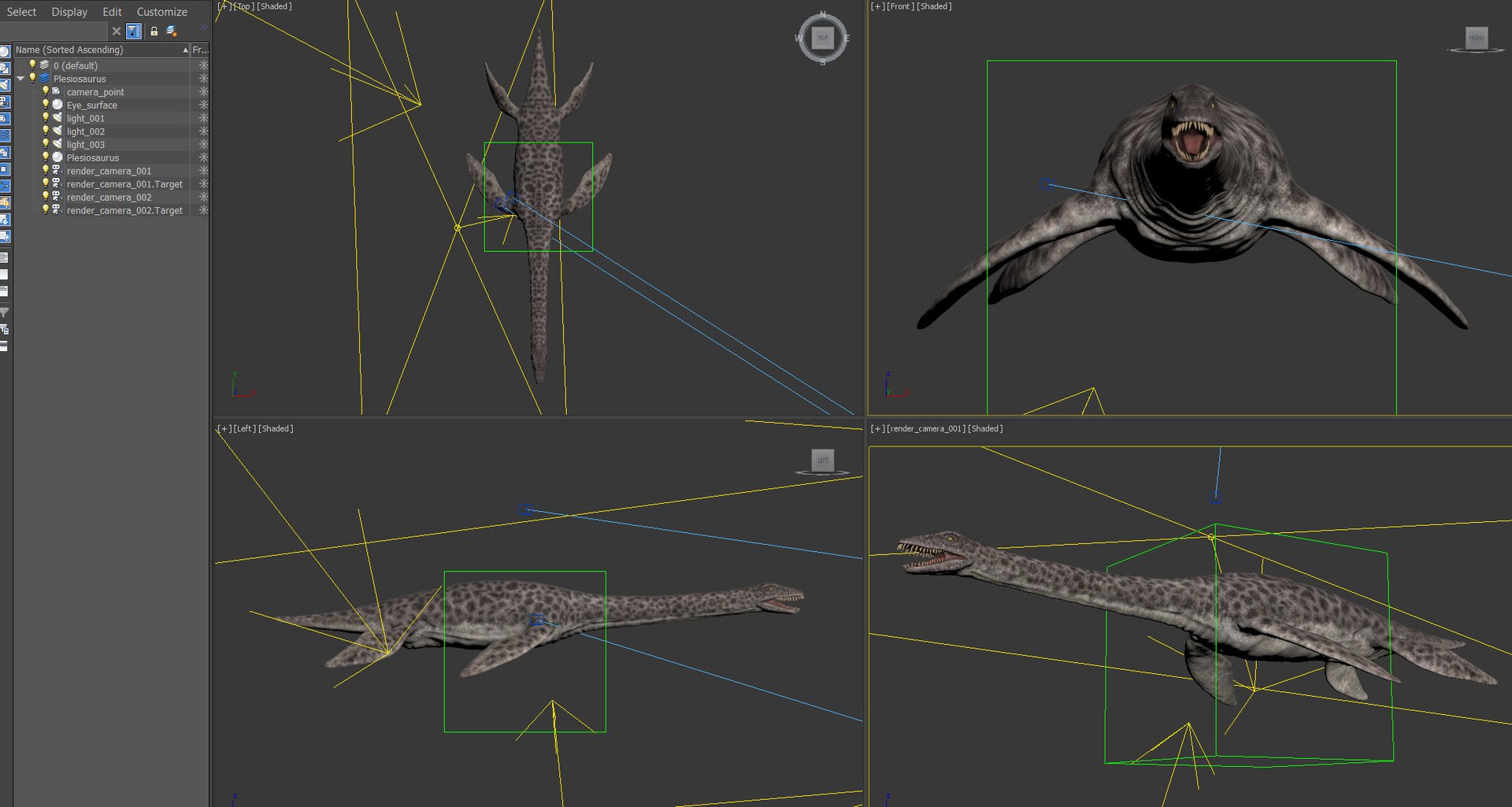 3D Plesiosaurus Model - TurboSquid 1630458