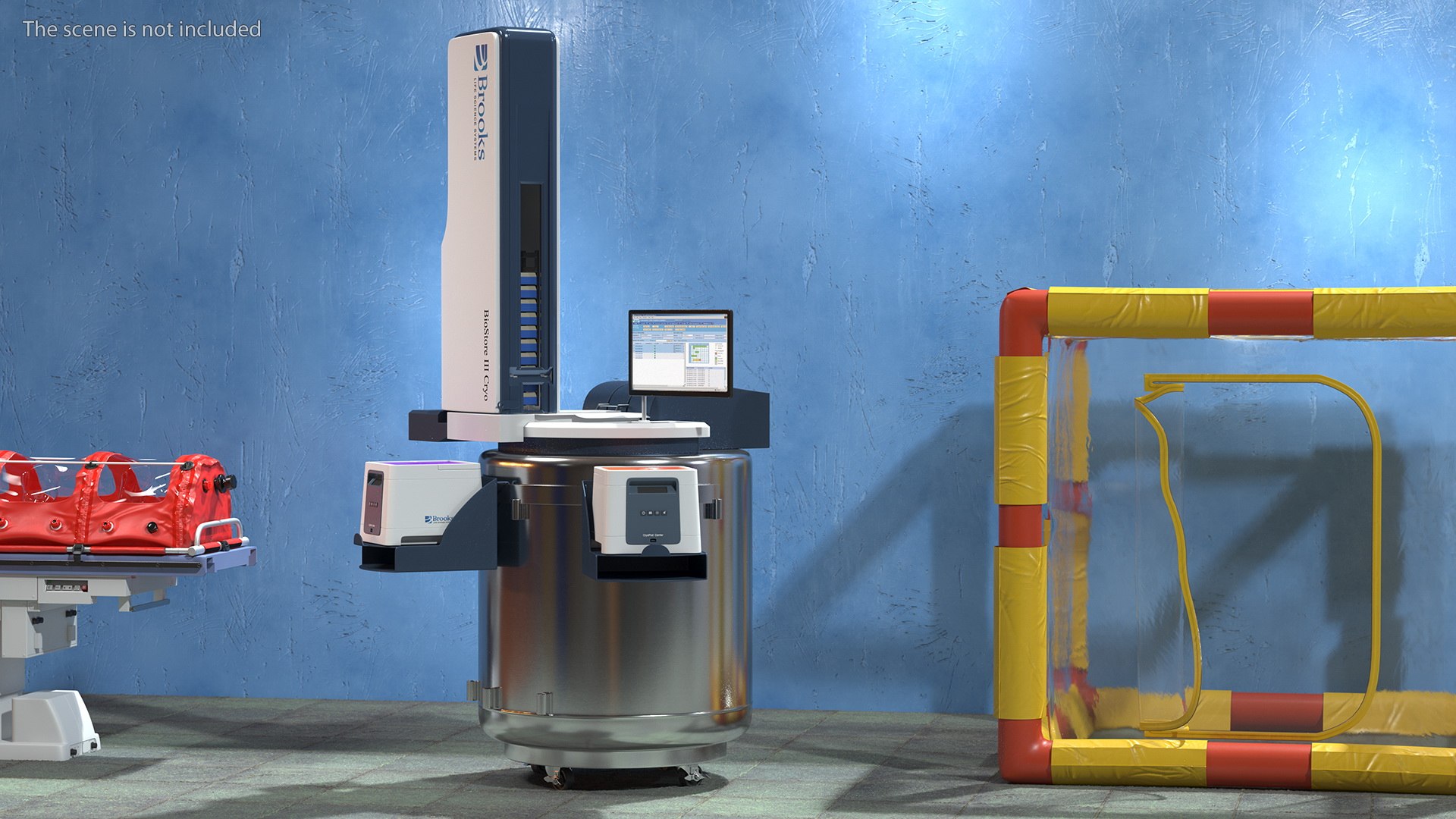 BioStore III Cryo System Automated Storage Rigged 3D Model - TurboSquid ...