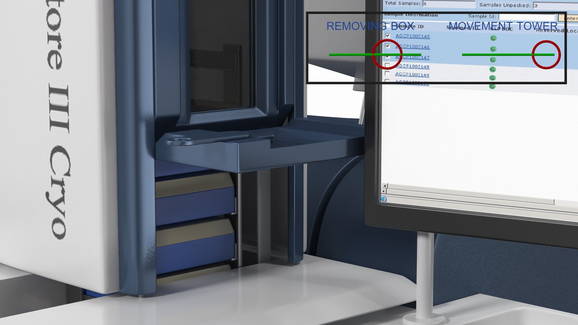 BioStore III Cryo System Automated Storage Rigged 3D Model - TurboSquid ...